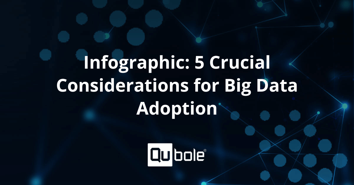 Infographic: 5 Crucial Considerations for Big Data Adoption | Qubole
