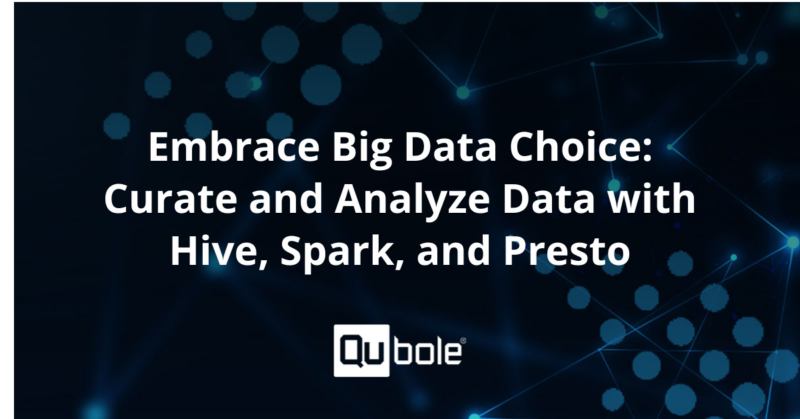 Qubole brings machine learning to the data warehouse