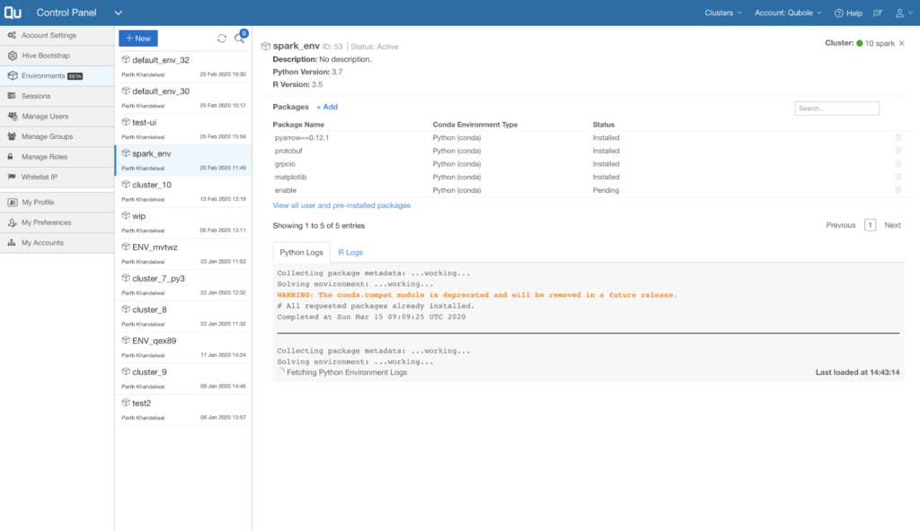 Spark Packages to Simplify Data Science | Qubole