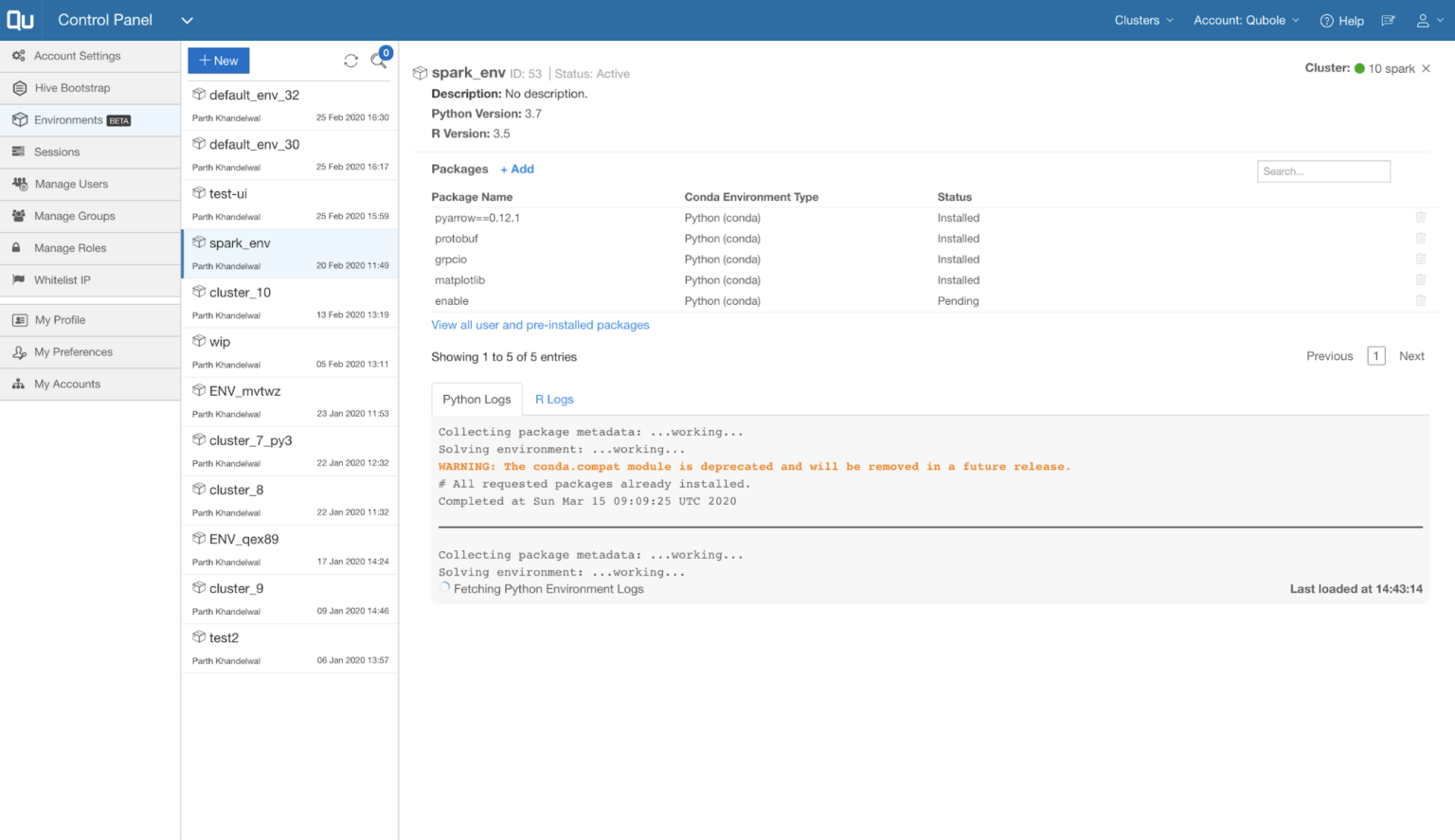 Spark Packages to Simplify Data Science | Qubole